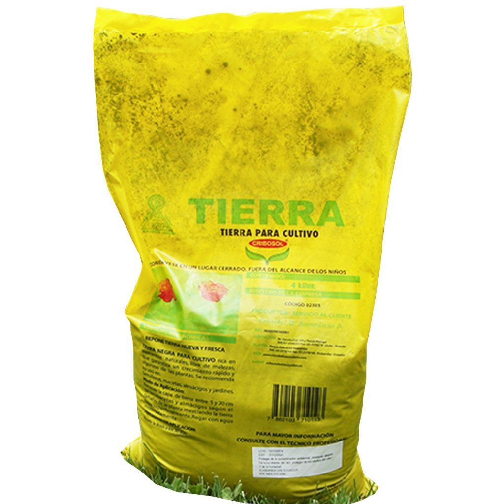 Tierra Negra 4 kilos – Cribos Industrias